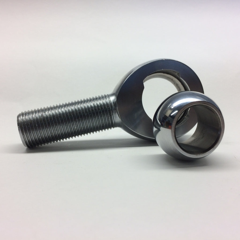 Male Chromoly Steel 2 piece Rod End - Imperial 3/16 to 1" – Rod Ends NZ